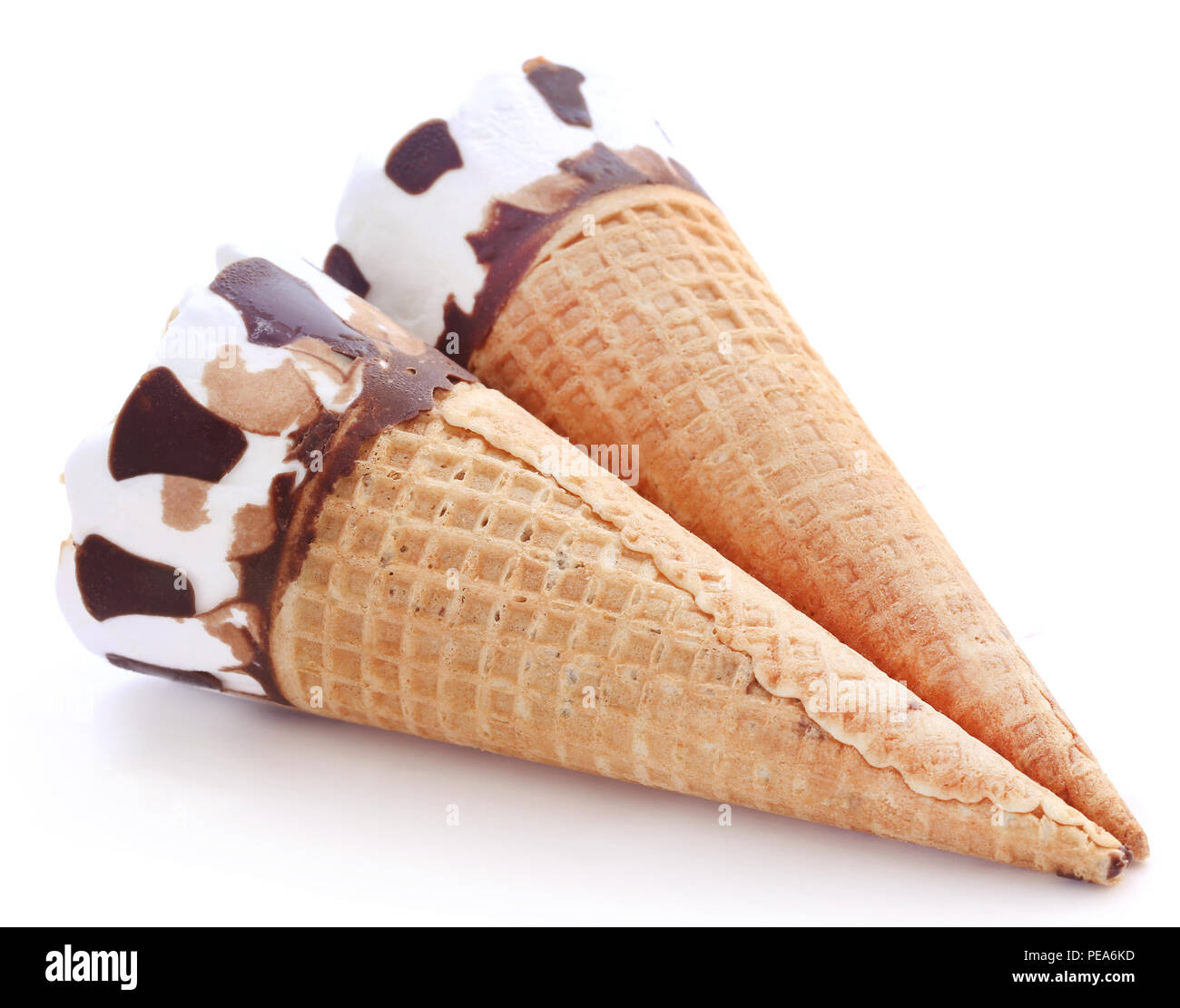 Nutty ice cream Banque de photographies et d’images à haute résolution ...