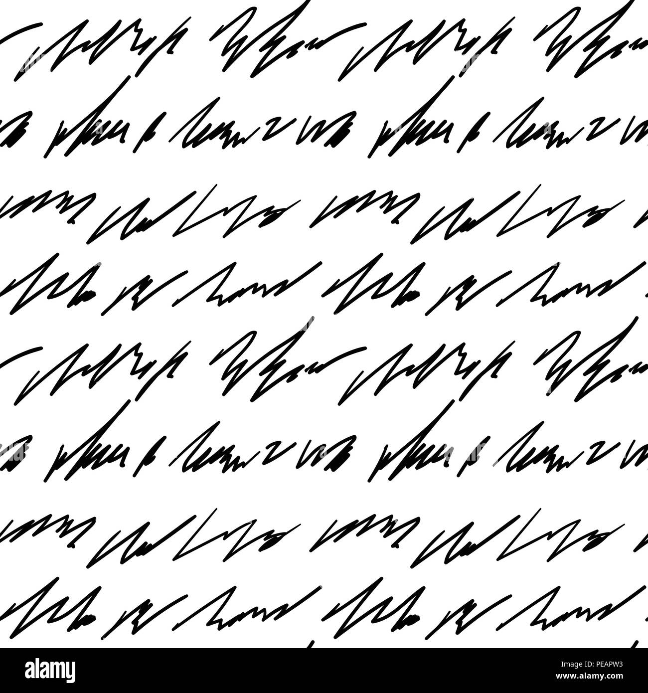 Cursive handwriting Banque d'images noir et blanc - Alamy