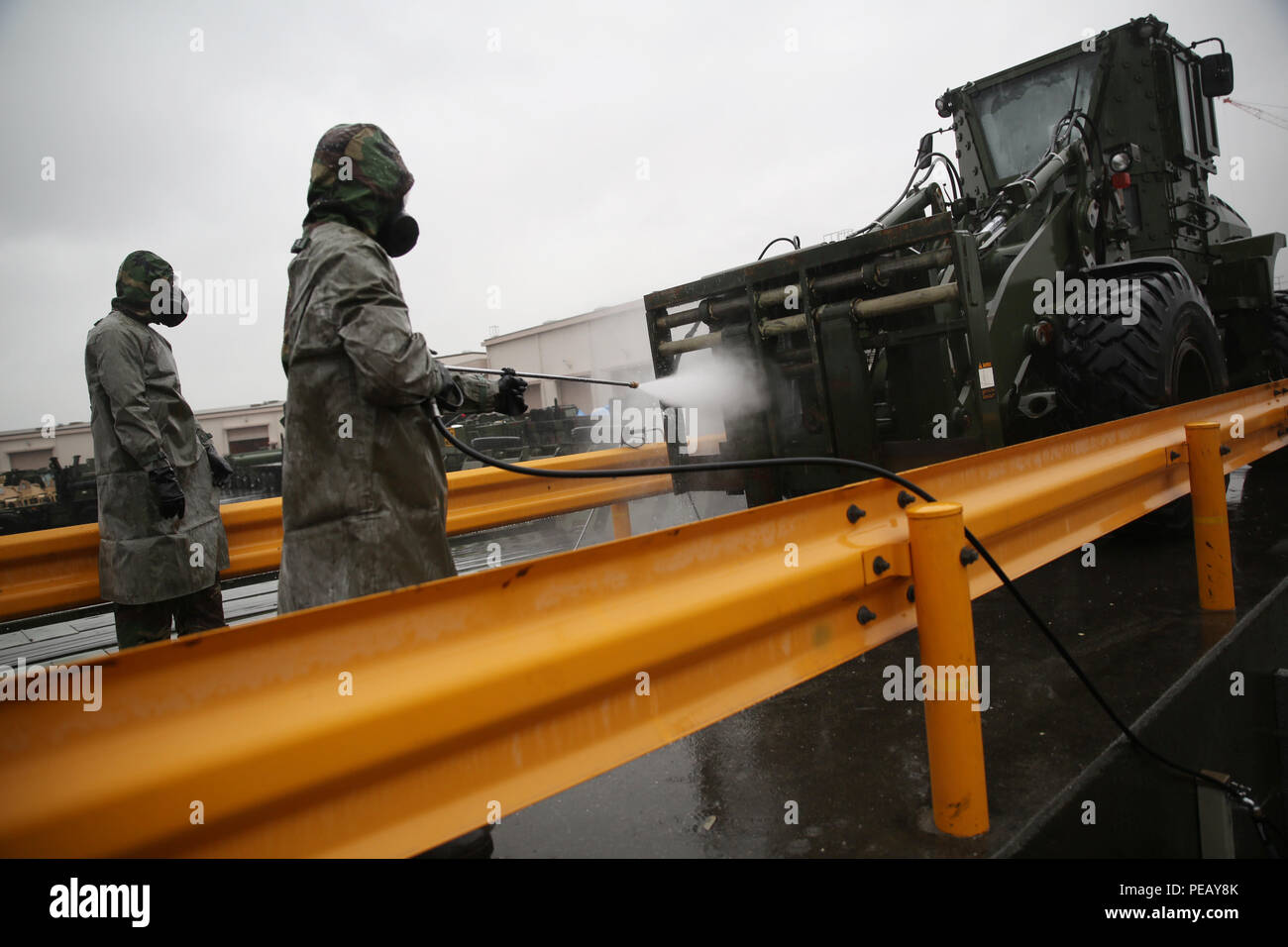 Operational decontamination exercise Banque de photographies et d ...