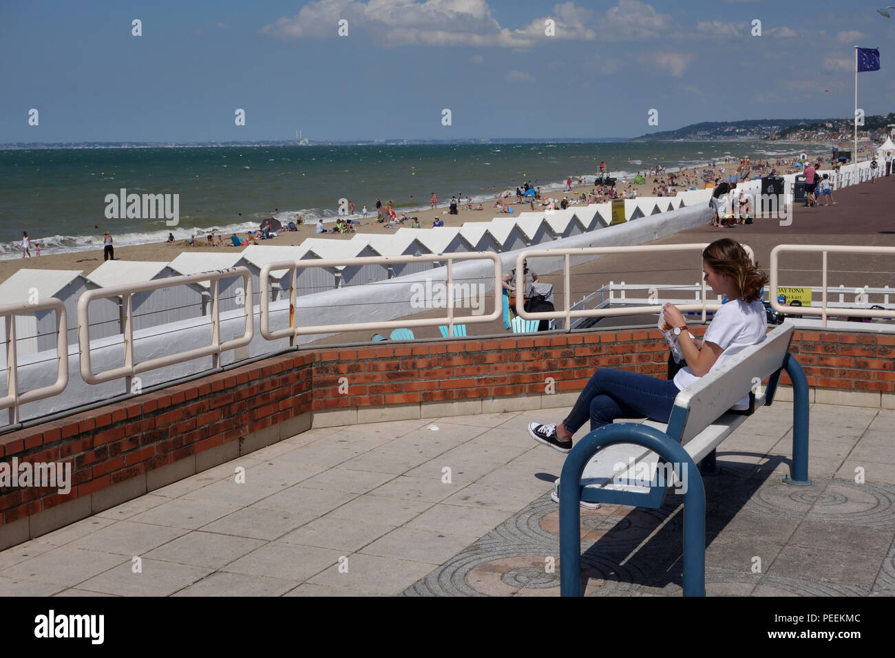 Villers sur mer plage Banque de photographies et d’images à haute ...