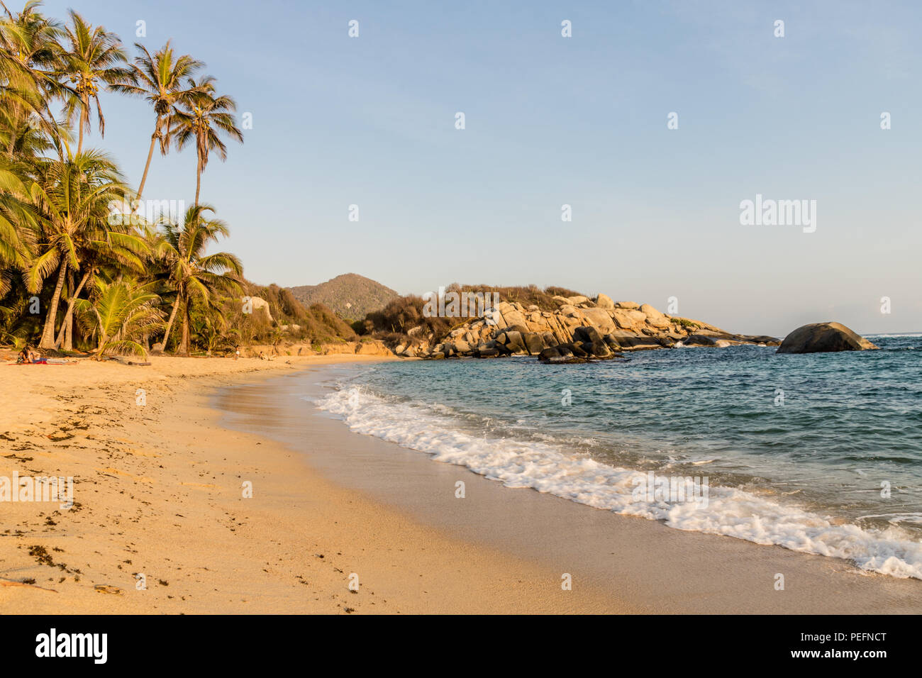 Parc National Tayrona Colombie Banque d'image et photos - Alamy