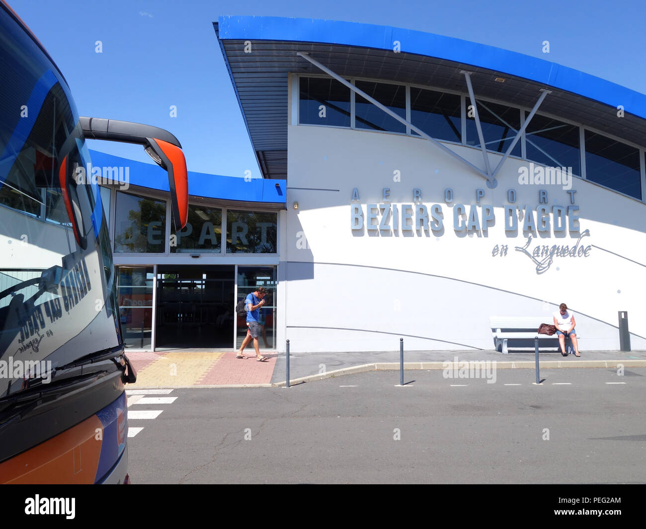 Beziers cap dagde airport Banque de photographies et d’images à haute ...