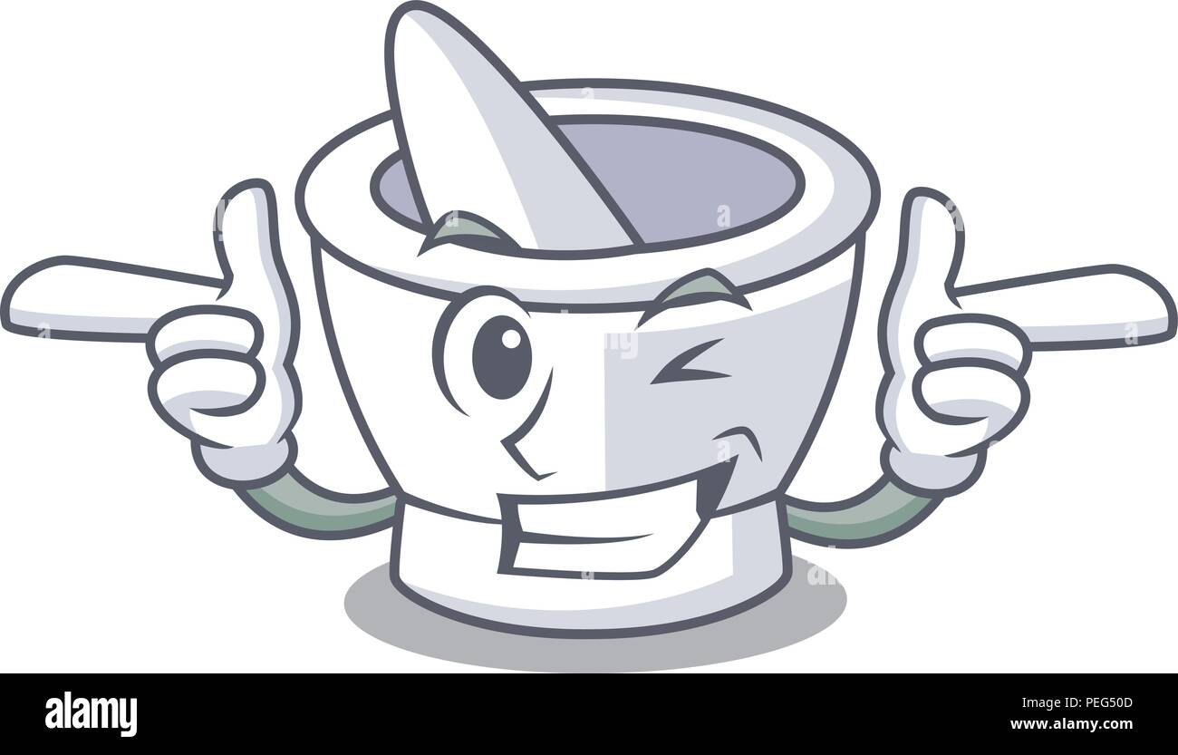 Mortier de marbre blanc Banque d'images vectorielles - Alamy