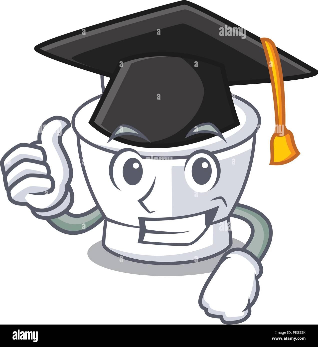 Mortier de marbre blanc Banque d'images vectorielles - Alamy