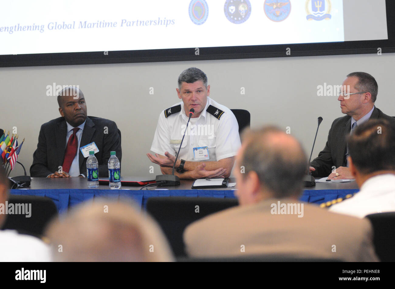 Le colonel de l'Armée de Chris Wyatt, directeur, africaines, de l'US ...