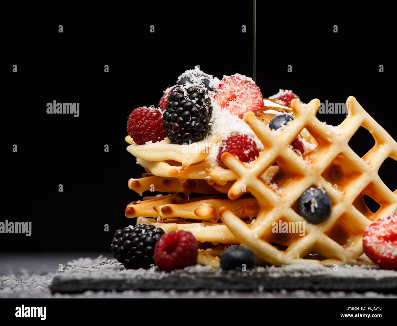 Gaufres De Liege Banque d'image et photos - Alamy