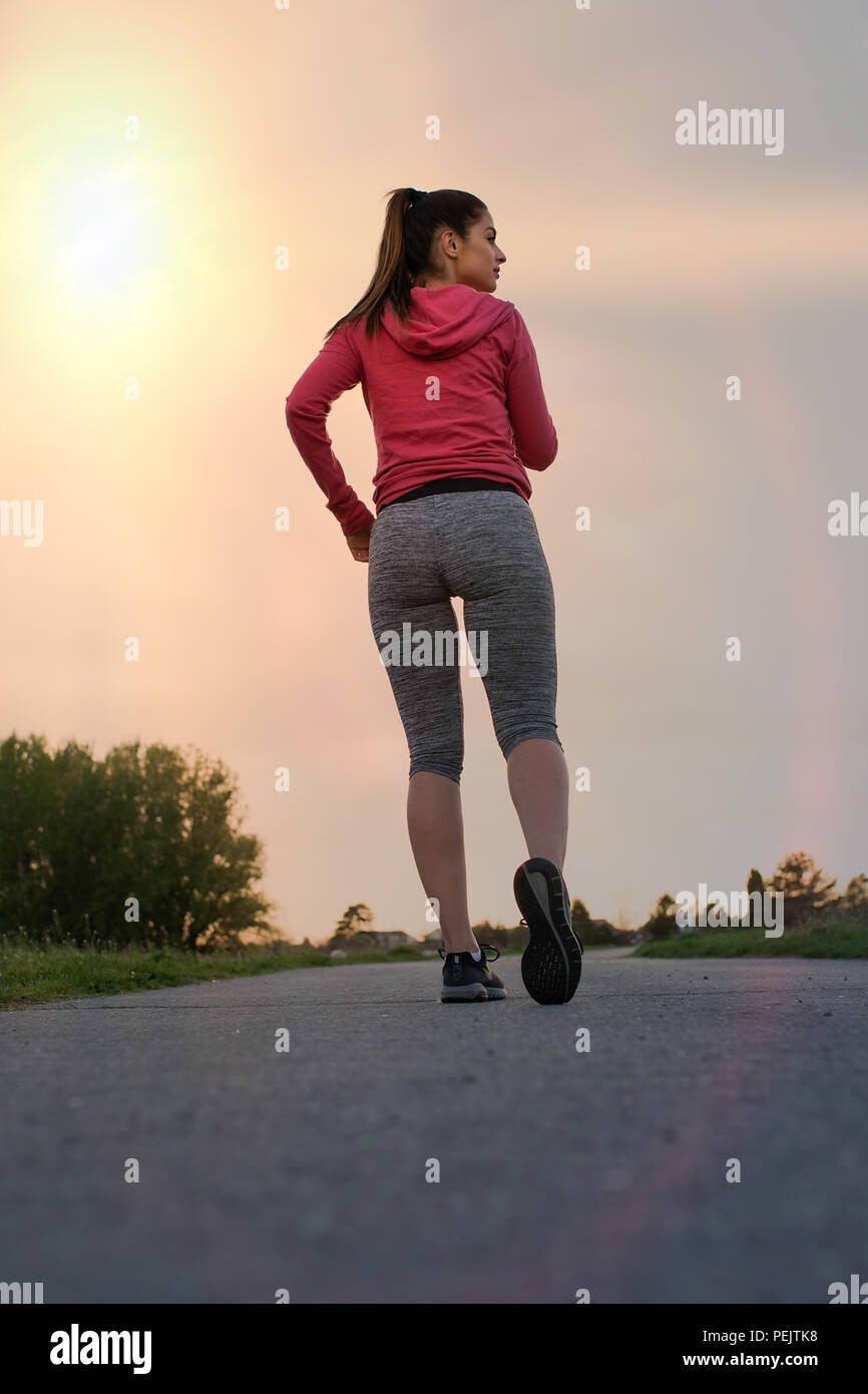 Courir dans la nature Banque de photographies et d’images à haute ...