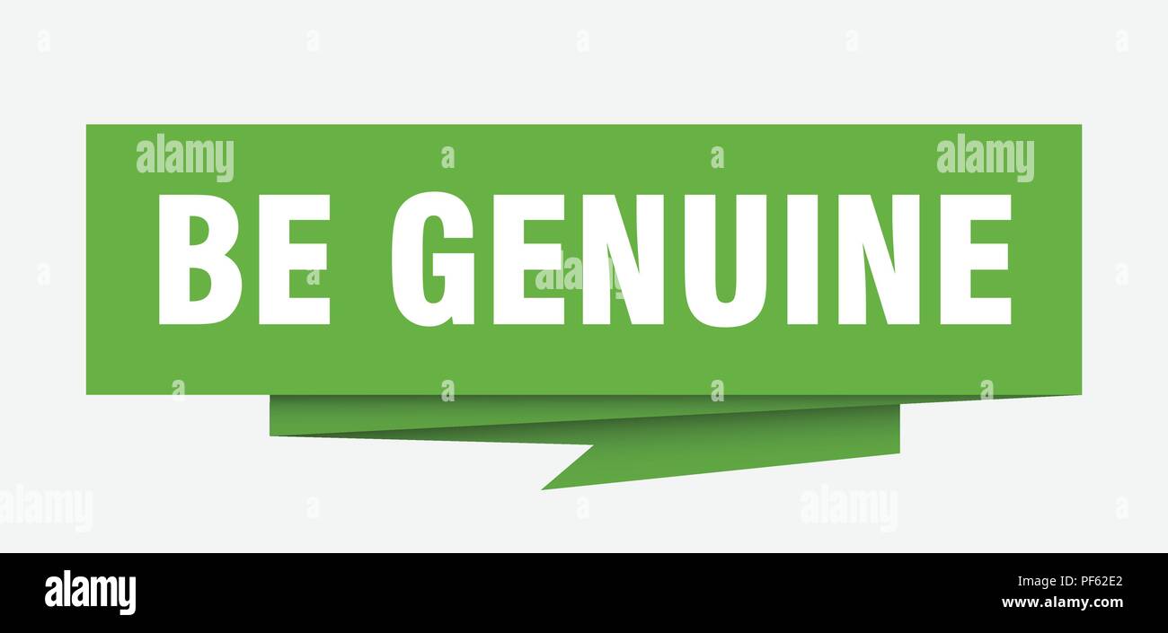 Être authentique signe. être authentique origami papier bulle. être ...