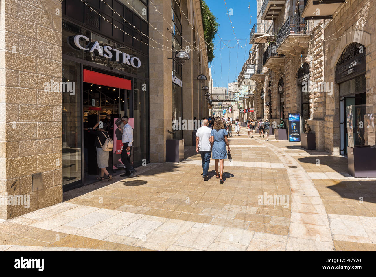 Mamilla Mall Jerusalem Banque d'image et photos - Alamy