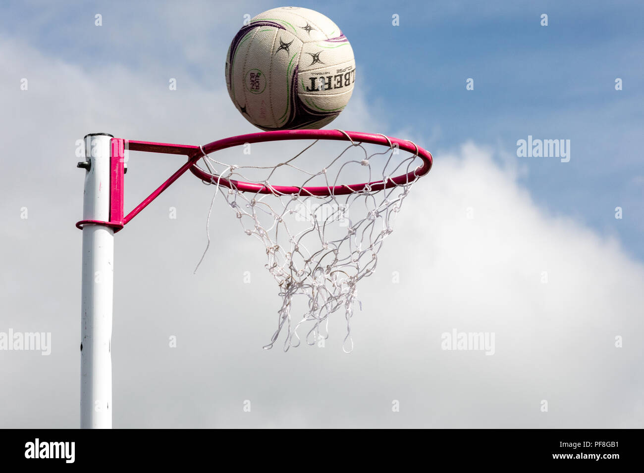 Poste De Netball Banque d'image et photos - Alamy