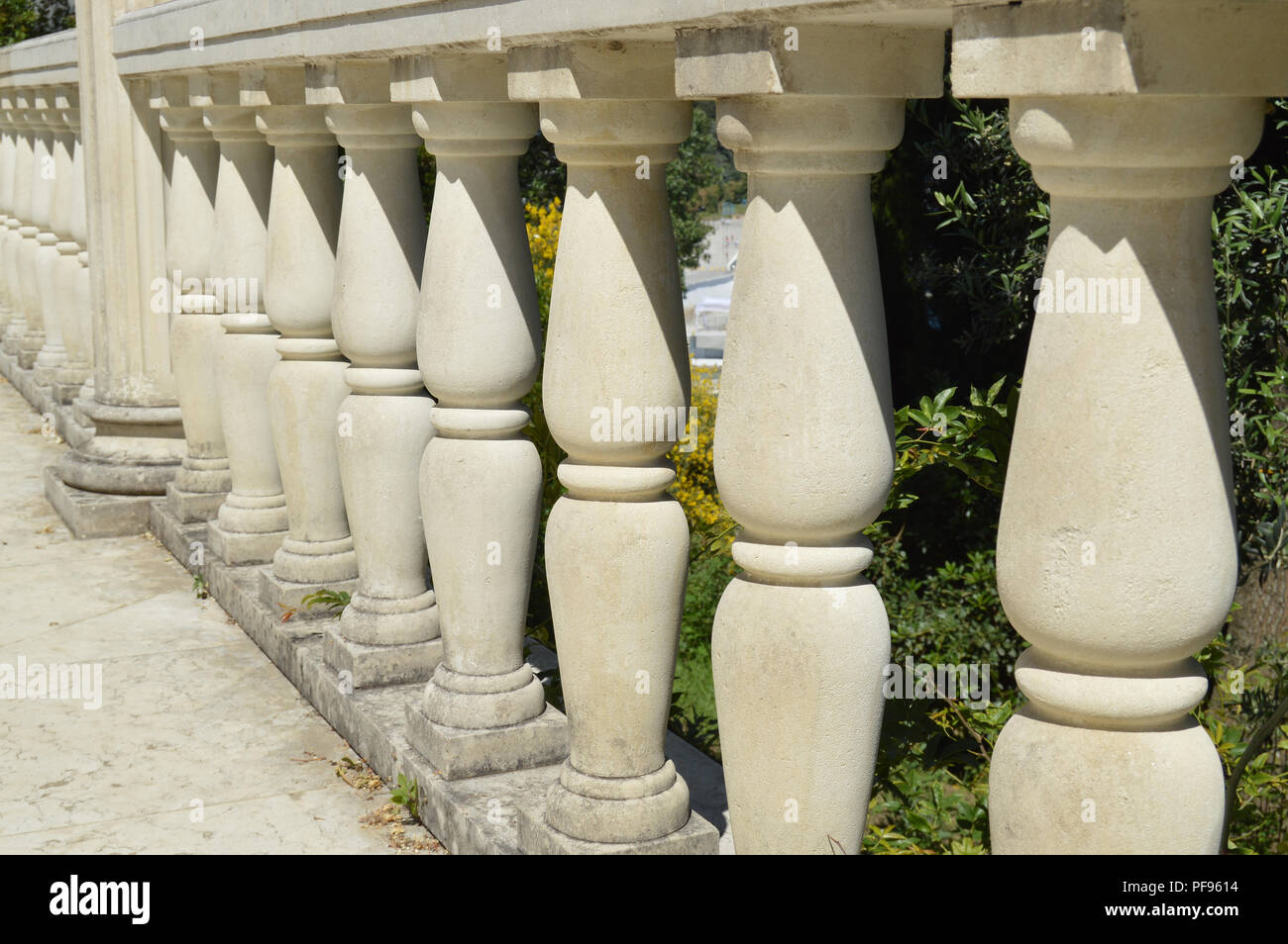 Balustrade Baroque Architecture Banque d'image et photos - Alamy