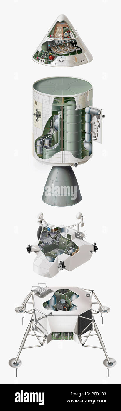 Module lunaire apollo Banque de photographies et d’images à haute ...