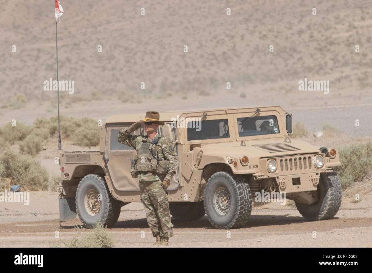 Le Commandement de l'armée américaine le Sgt. Le major Michael Stunkard ...