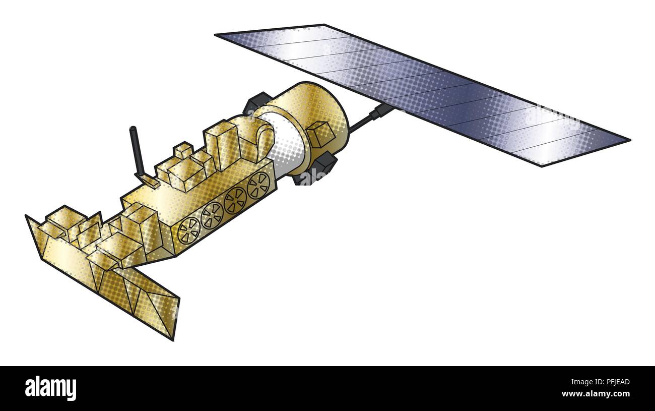 Orbite terrestre basse Banque d'images détourées - Alamy