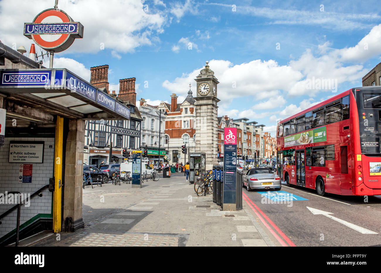 Clapham common underground station Banque de photographies et d’images ...