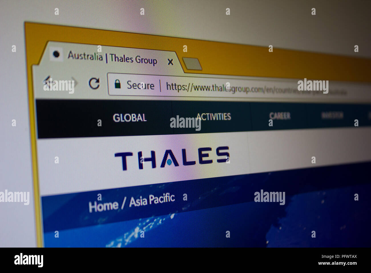 Thales group Banque de photographies et d’images à haute résolution - Alamy