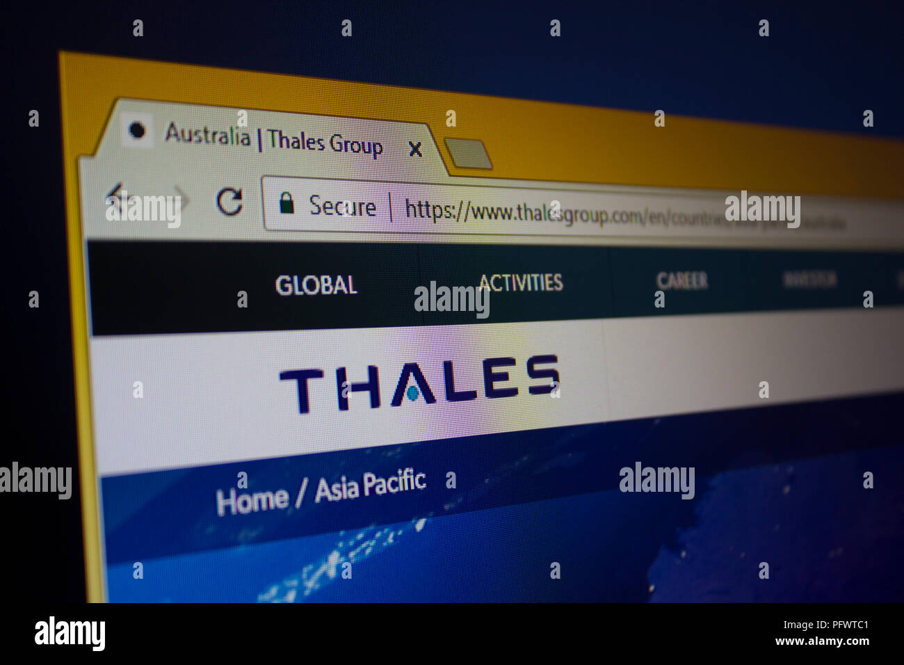 Thales group Banque de photographies et d’images à haute résolution - Alamy