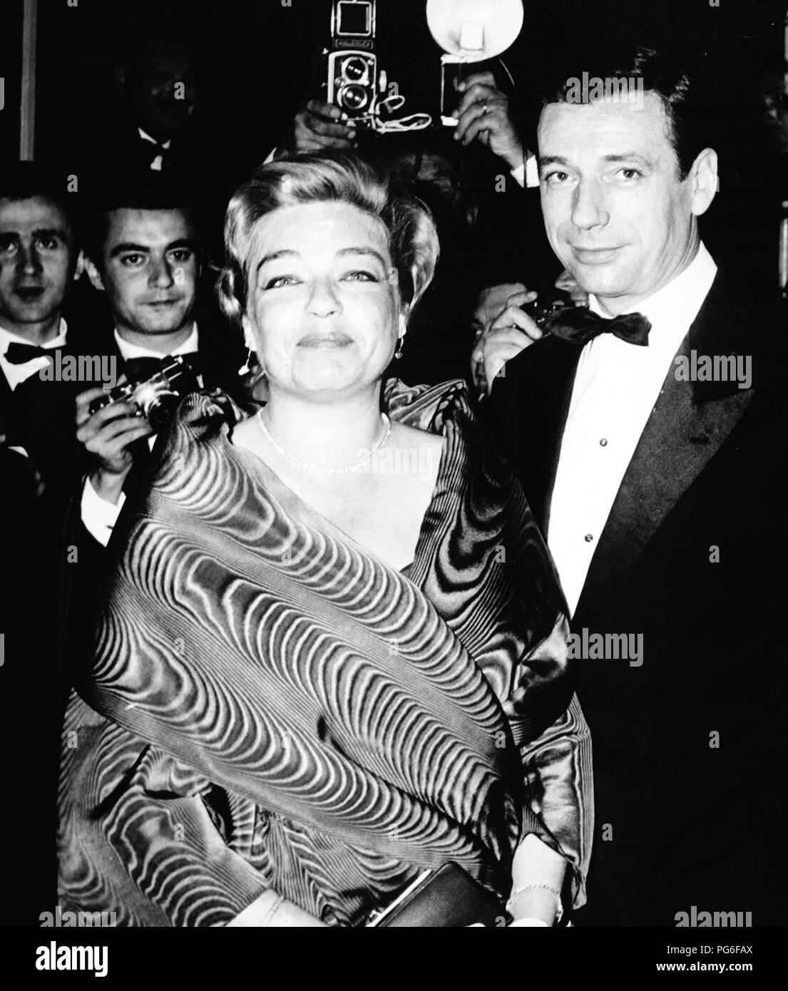 Actrice Simone Signoret Banque d'image et photos - Alamy