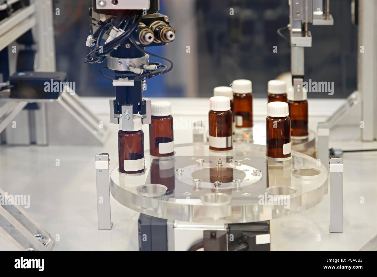 Processus de production de la fabrication des médicaments en fabrique de produits ...