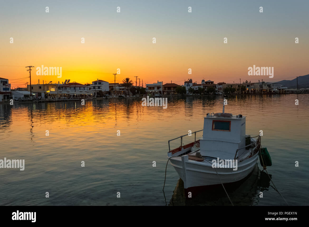 Elafonisos village Banque de photographies et d’images à haute résolution - Alamy