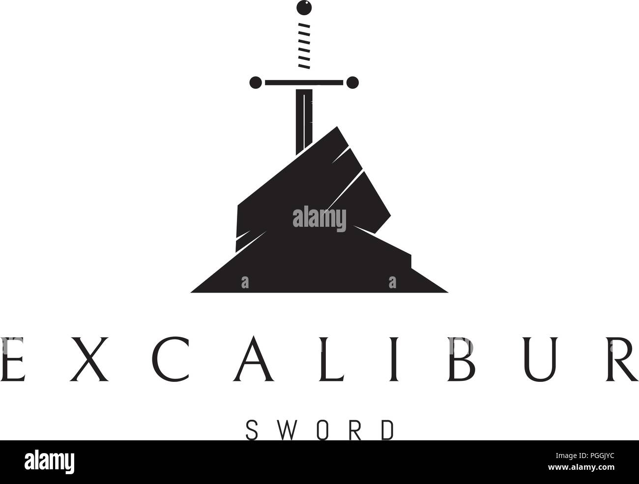 Excalibur sword Banque de photographies et d’images à haute résolution ...