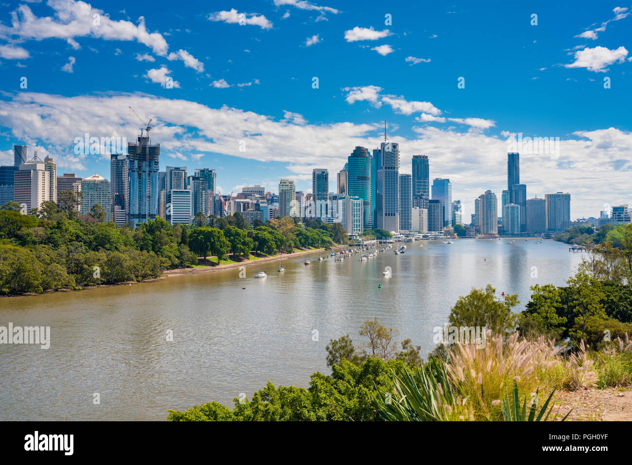 Australie brisbane brisbane river Banque de photographies et d’images à ...