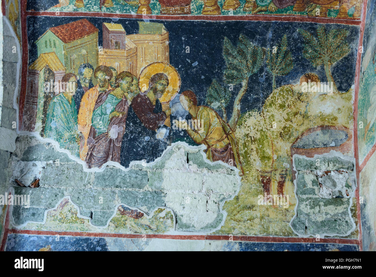 Fresque byzantine jesus Banque de photographies et d’images à haute ...