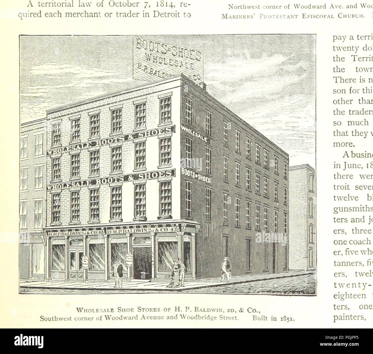Libre à partir de la page 821 de "l'histoire de Detroit et le Michigan ...