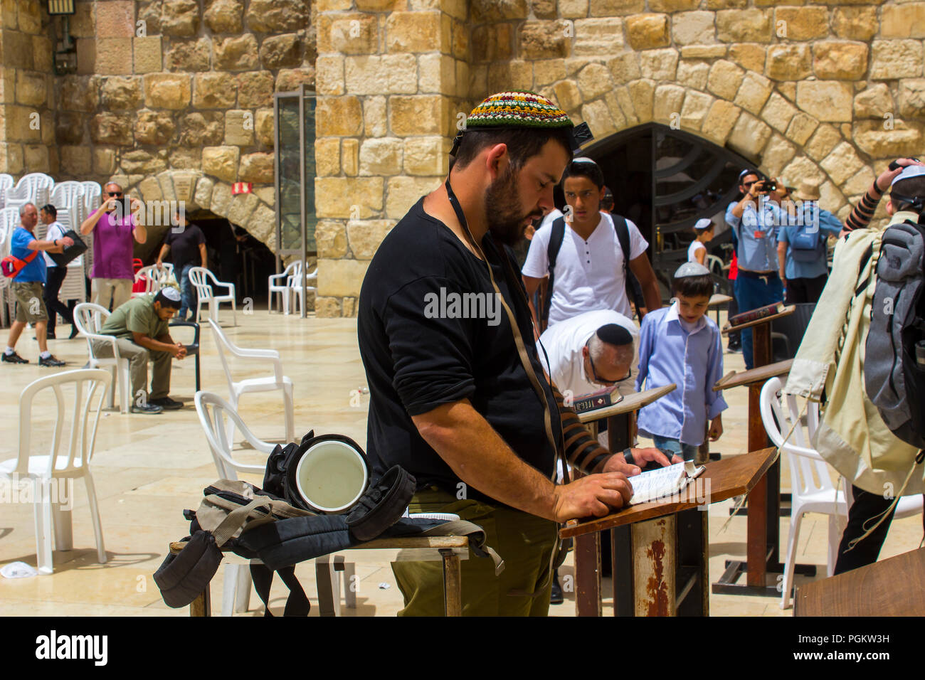 Châles De Prière Banque d'image et photos - Alamy