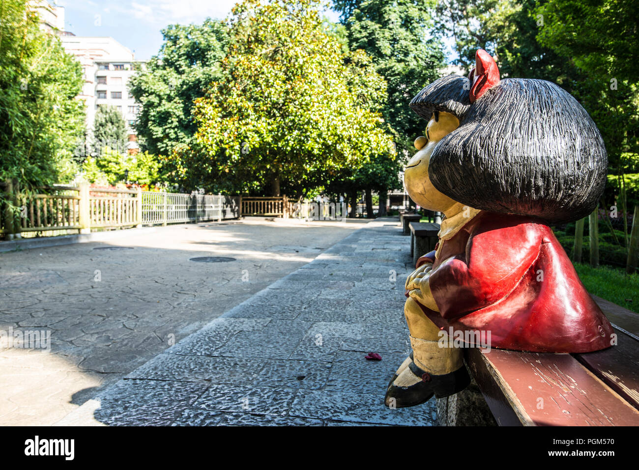 Mafalda sculpture statue Banque de photographies et d’images à haute ...