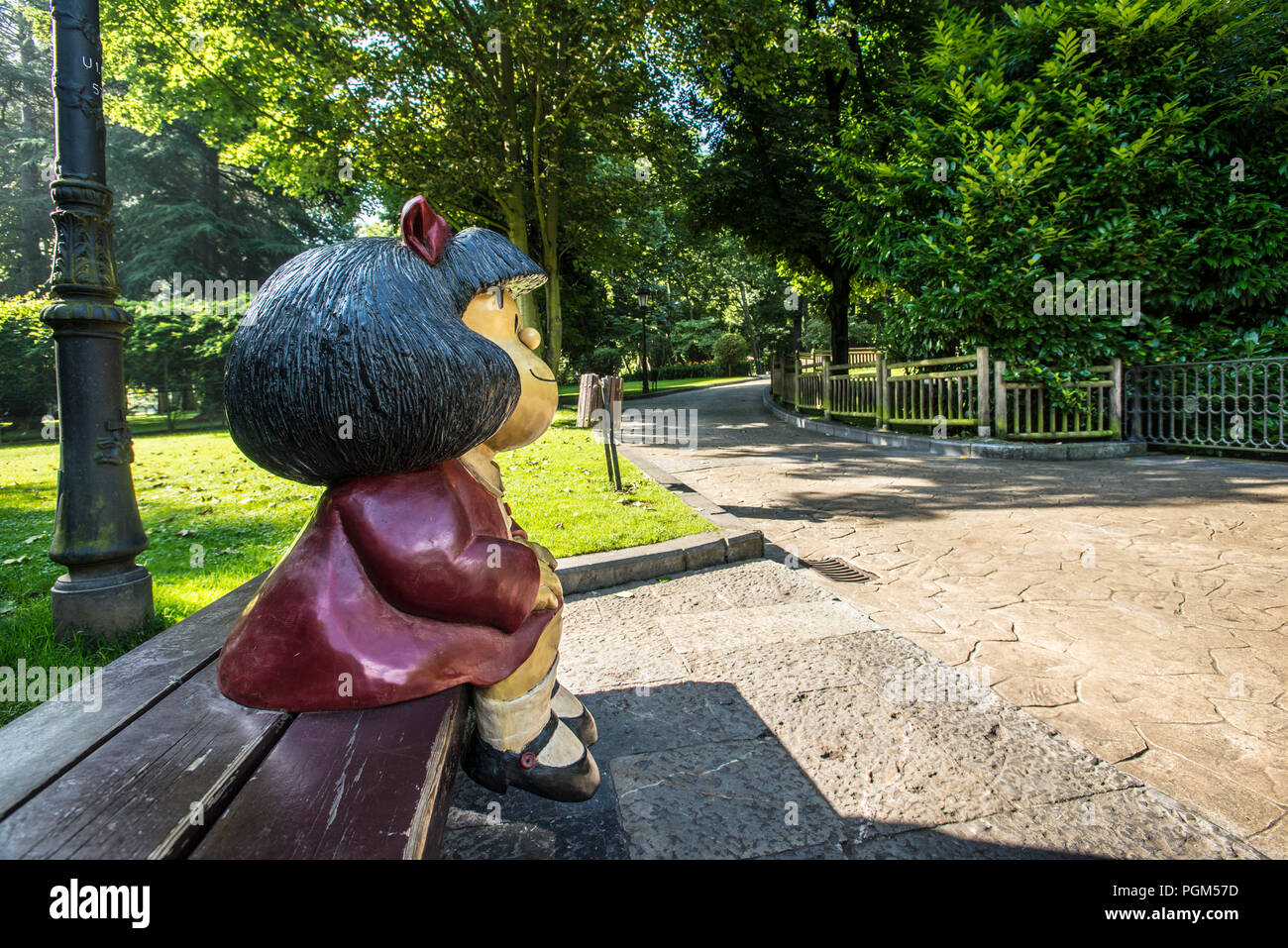 Statue de mafalda oviedo Banque de photographies et d’images à haute ...
