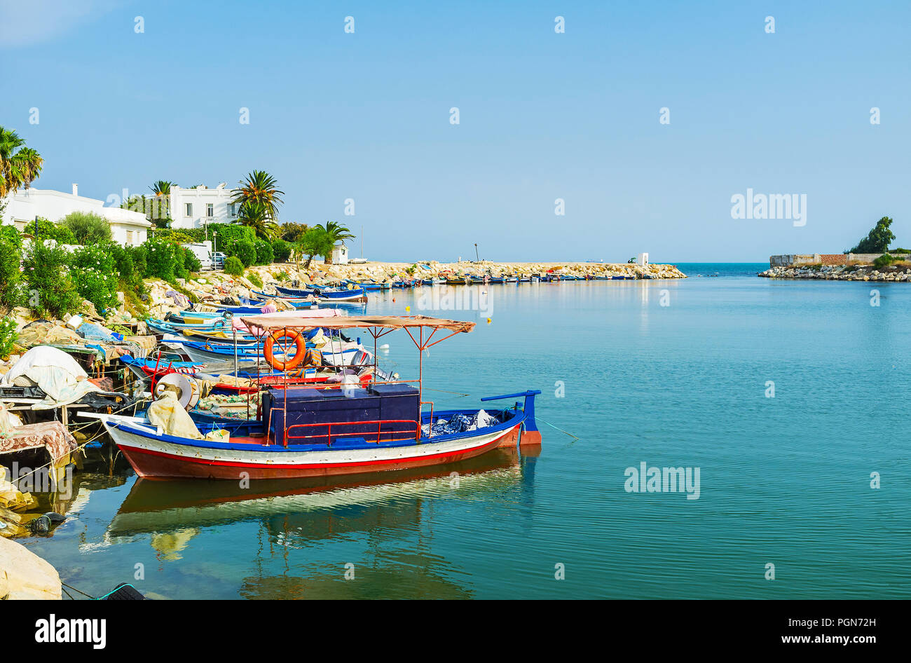 L ancien port punique de carthage Banque de photographies et d’images à ...