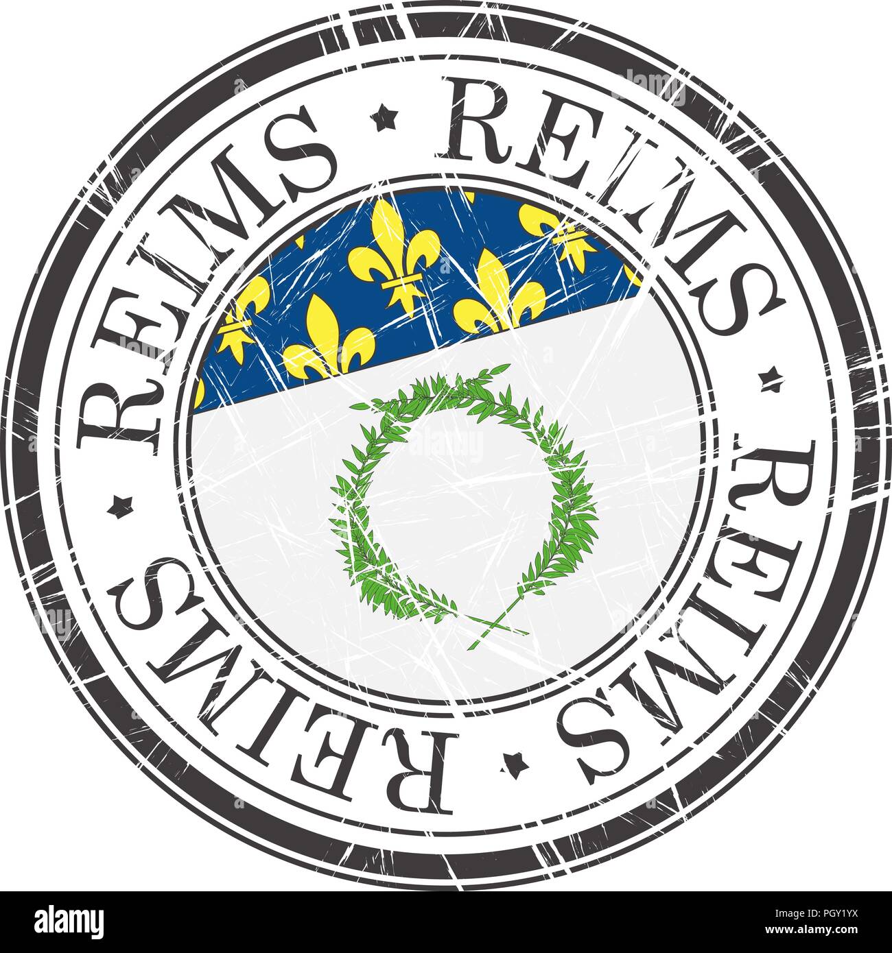 Reims vector vectors Banque de photographies et d’images à haute ...