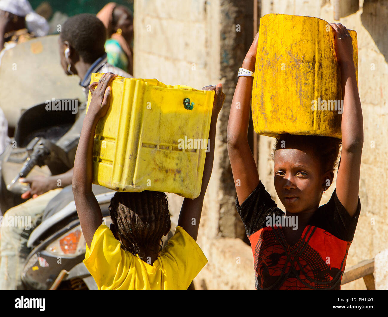 Enfants Africains Affamés Banque d'image et photos - Alamy
