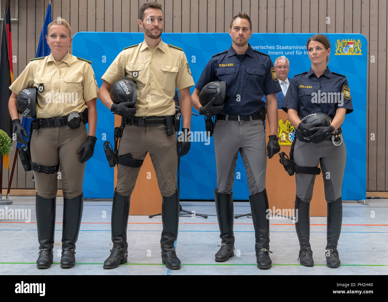 Nouvel uniforme de la police bavaroise Banque de photographies et d ...