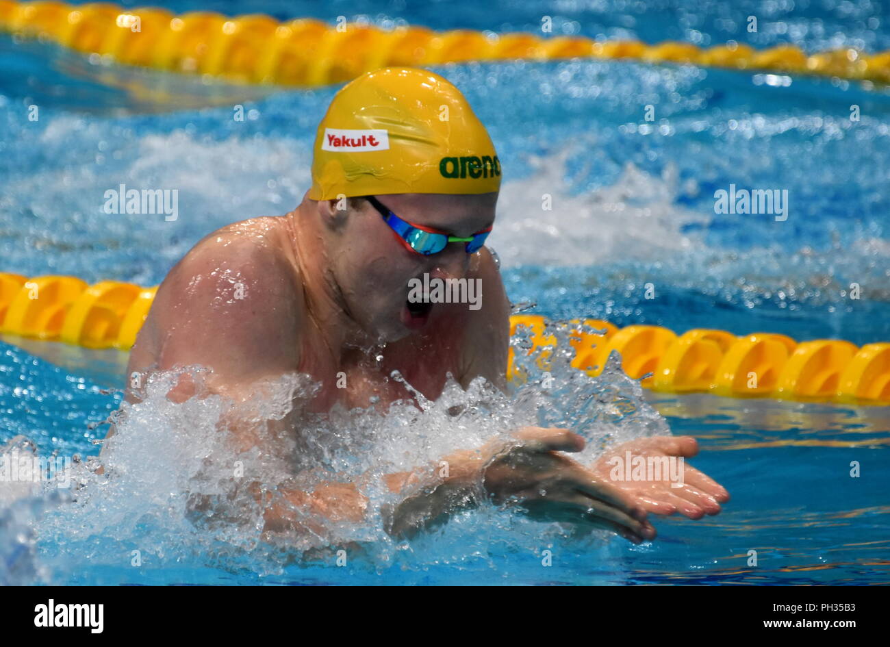 Budapest, Hongrie - 27 juil., 2017. La natation de Matthew Wilson (AUS ...