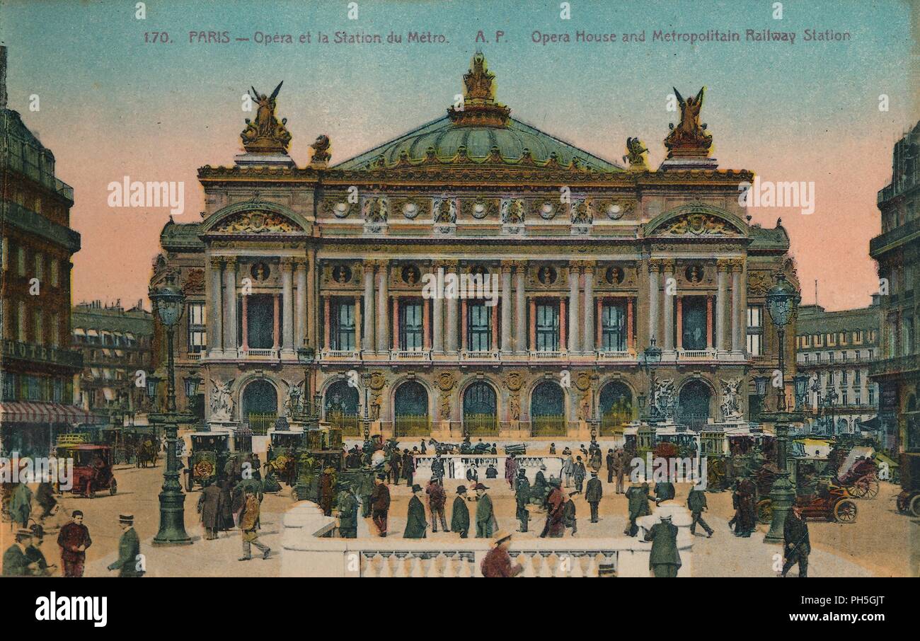 Opéra metro station paris Banque de photographies et d’images à haute ...