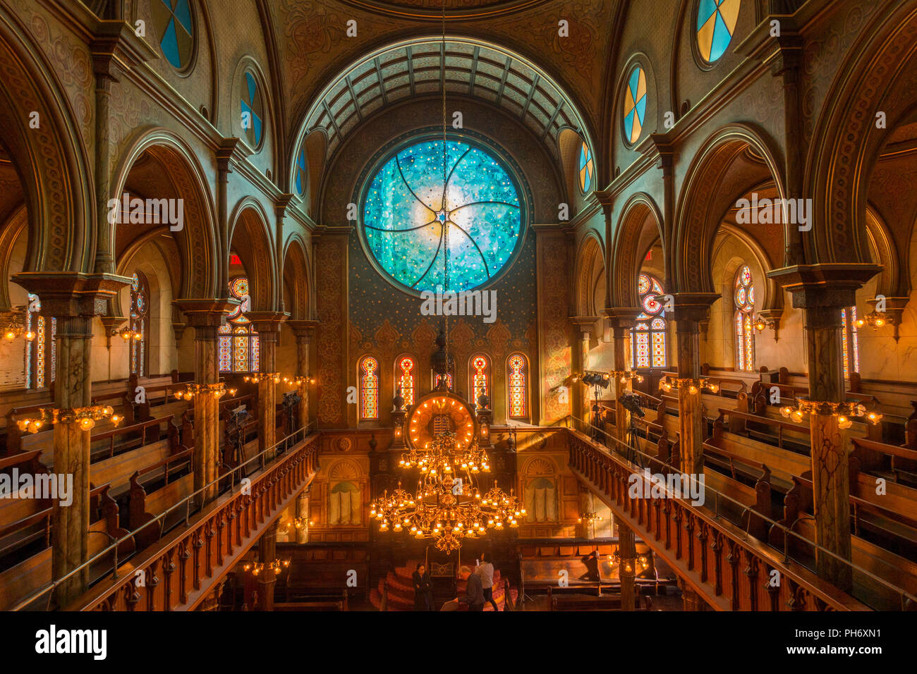 Musée de la synagogue de rue eldridge Banque de photographies et d ...