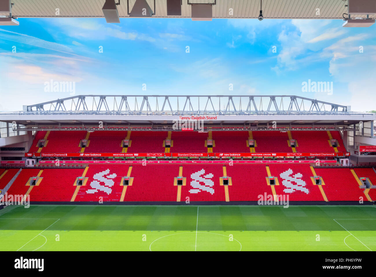 Visite du stade du liverpool fc Banque de photographies et d’images à ...