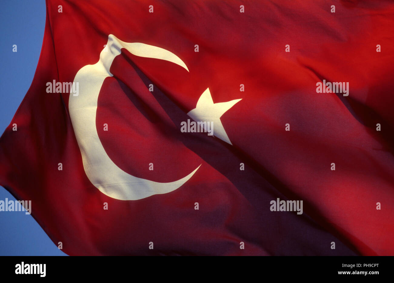 Drapeau de turkish Banque de photographies et d’images à haute résolution - Alamy
