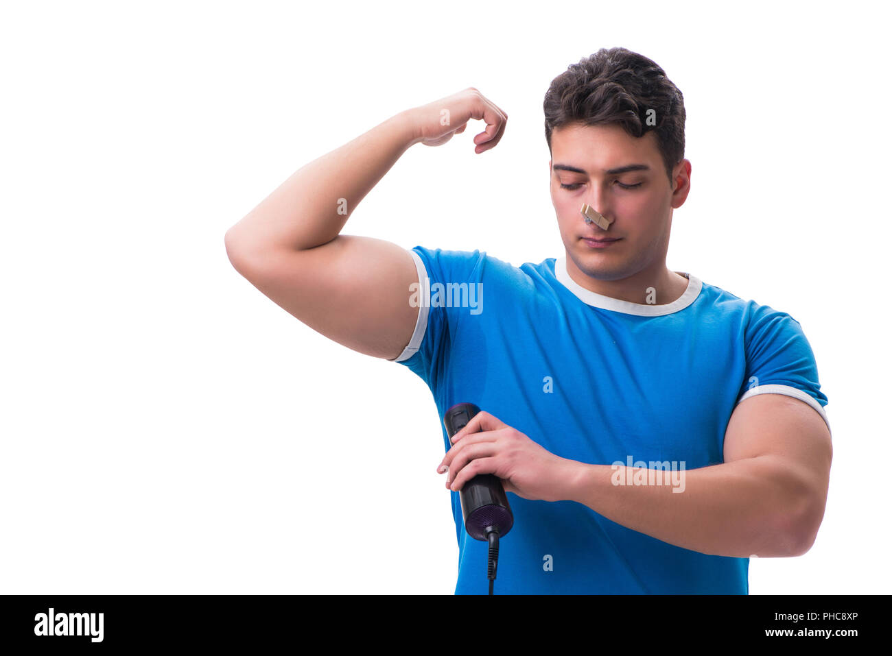 Poils aisselles homme Banque d'images détourées - Alamy