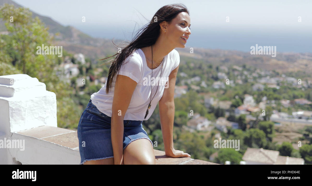Femme contente Banque de photographies et d’images à haute résolution ...