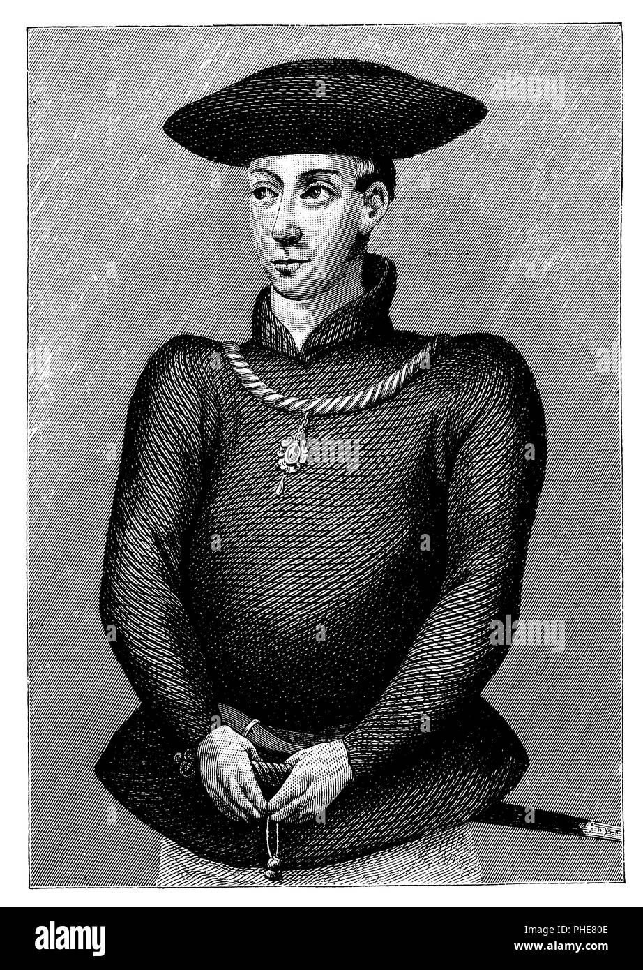 King james i of scotland Banque d'images détourées - Alamy