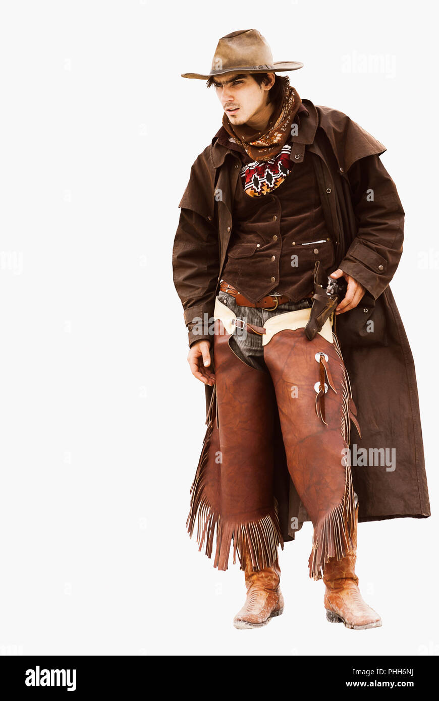 Cow boy authentique Banque de photographies et d’images à haute ...