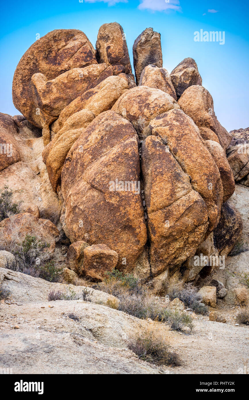 Rochers au parc joshua tree Banque de photographies et d’images à haute ...