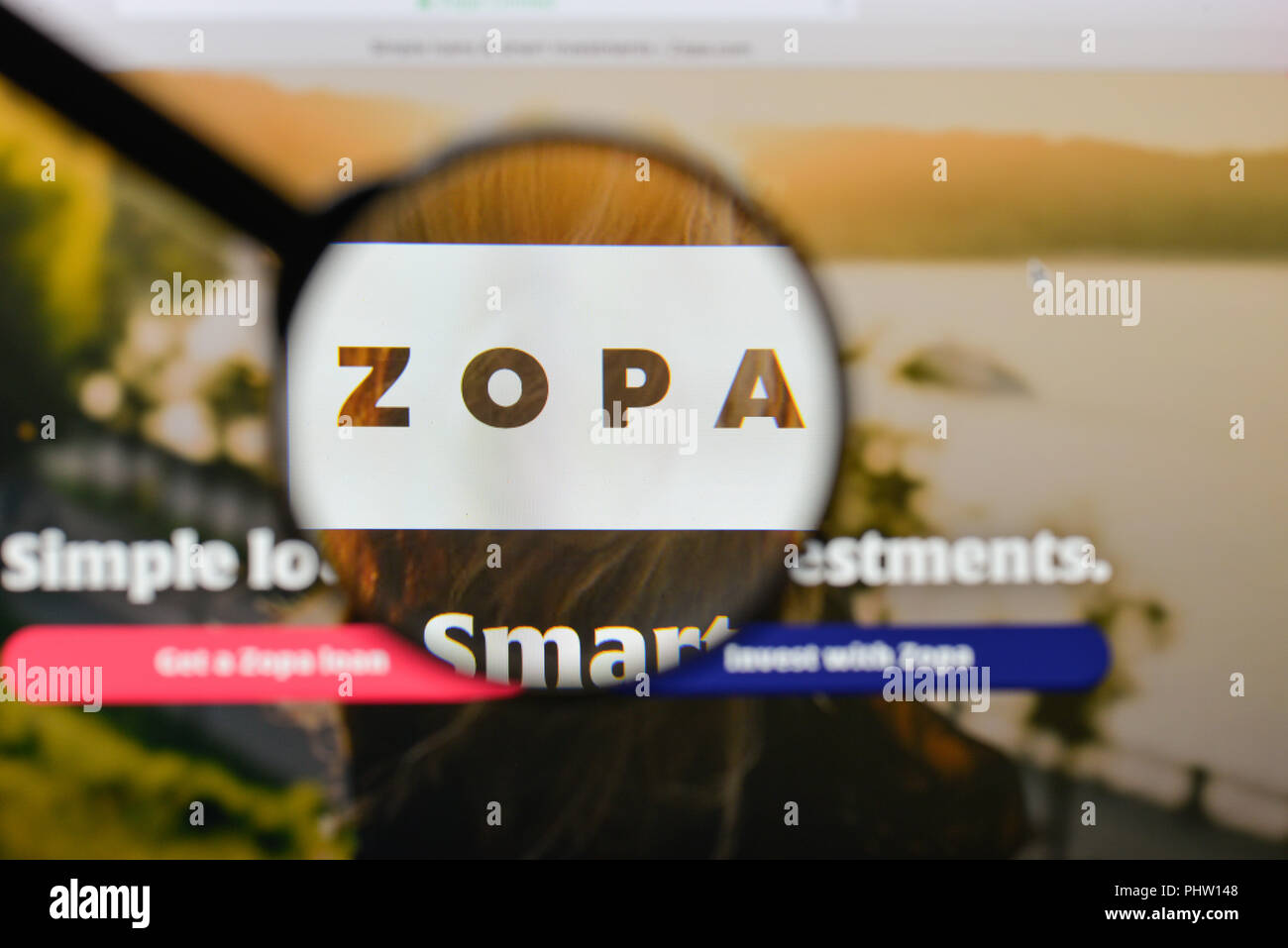 Logo zopa Banque de photographies et d’images à haute résolution - Alamy