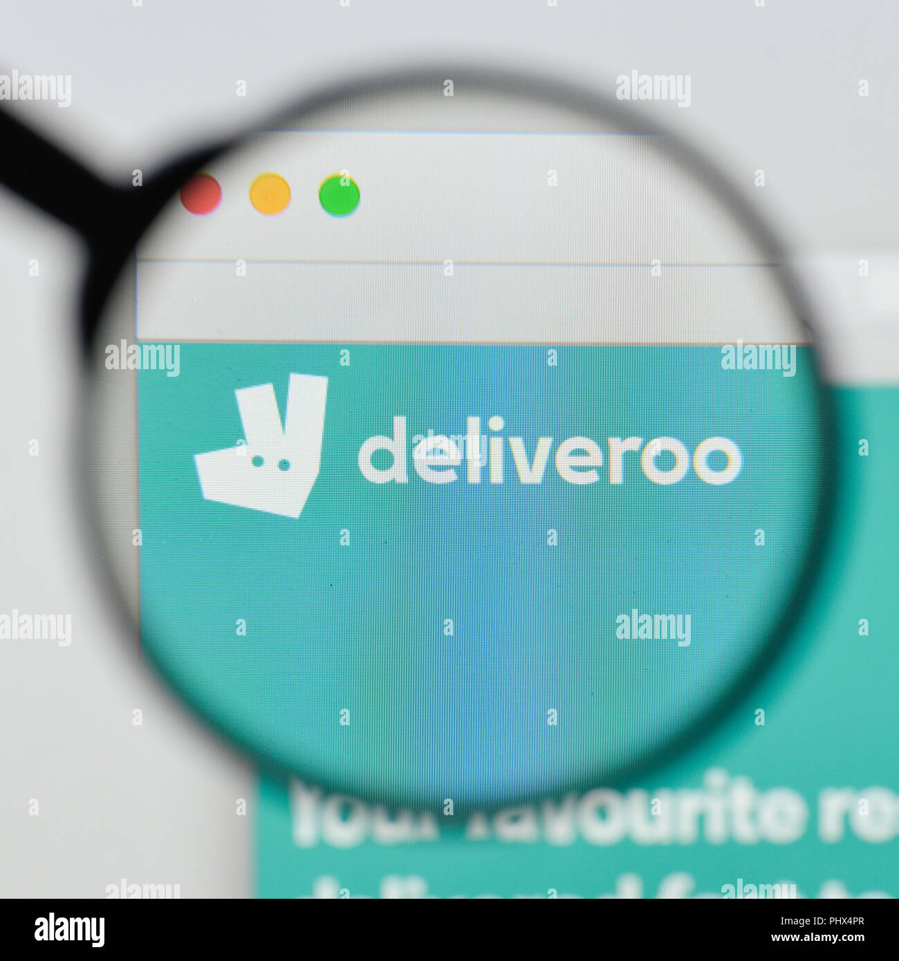 Deliveroo icon Banque de photographies et d’images à haute résolution ...