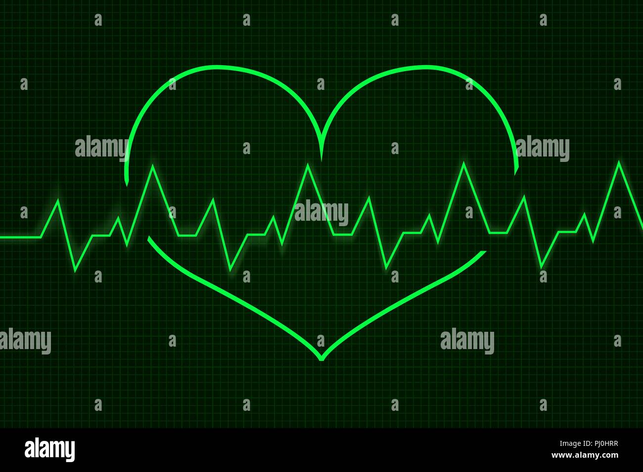 Moniteur cardiogramme Banque de photographies et d’images à haute ...