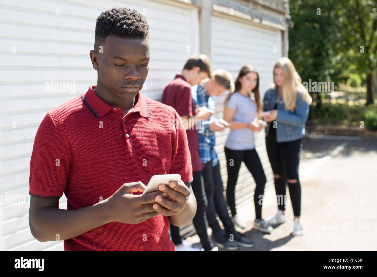 Adolescents noirs urbains Banque de photographies et d’images à haute ...