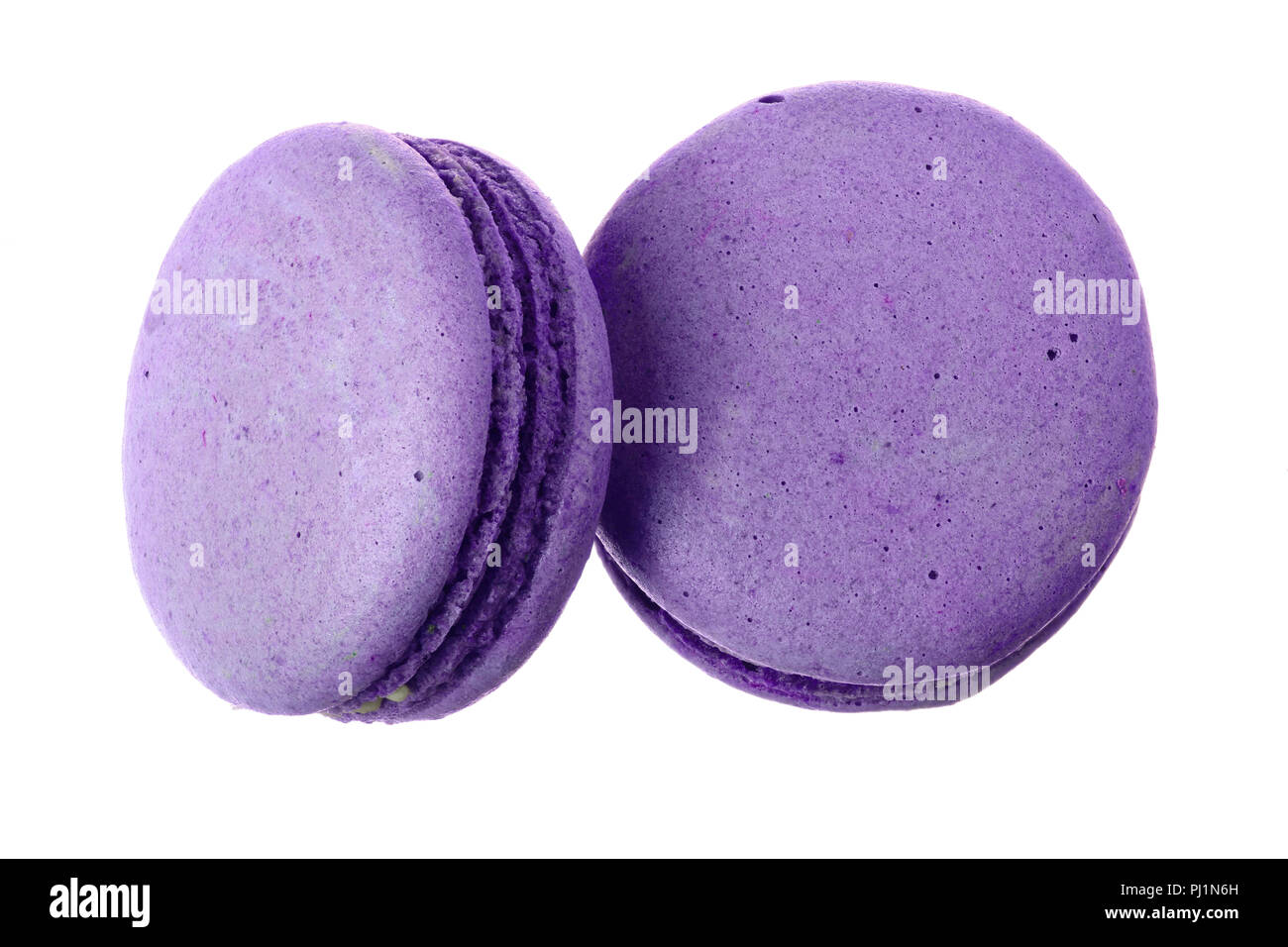 Violet macaron Banque de photographies et d’images à haute résolution ...
